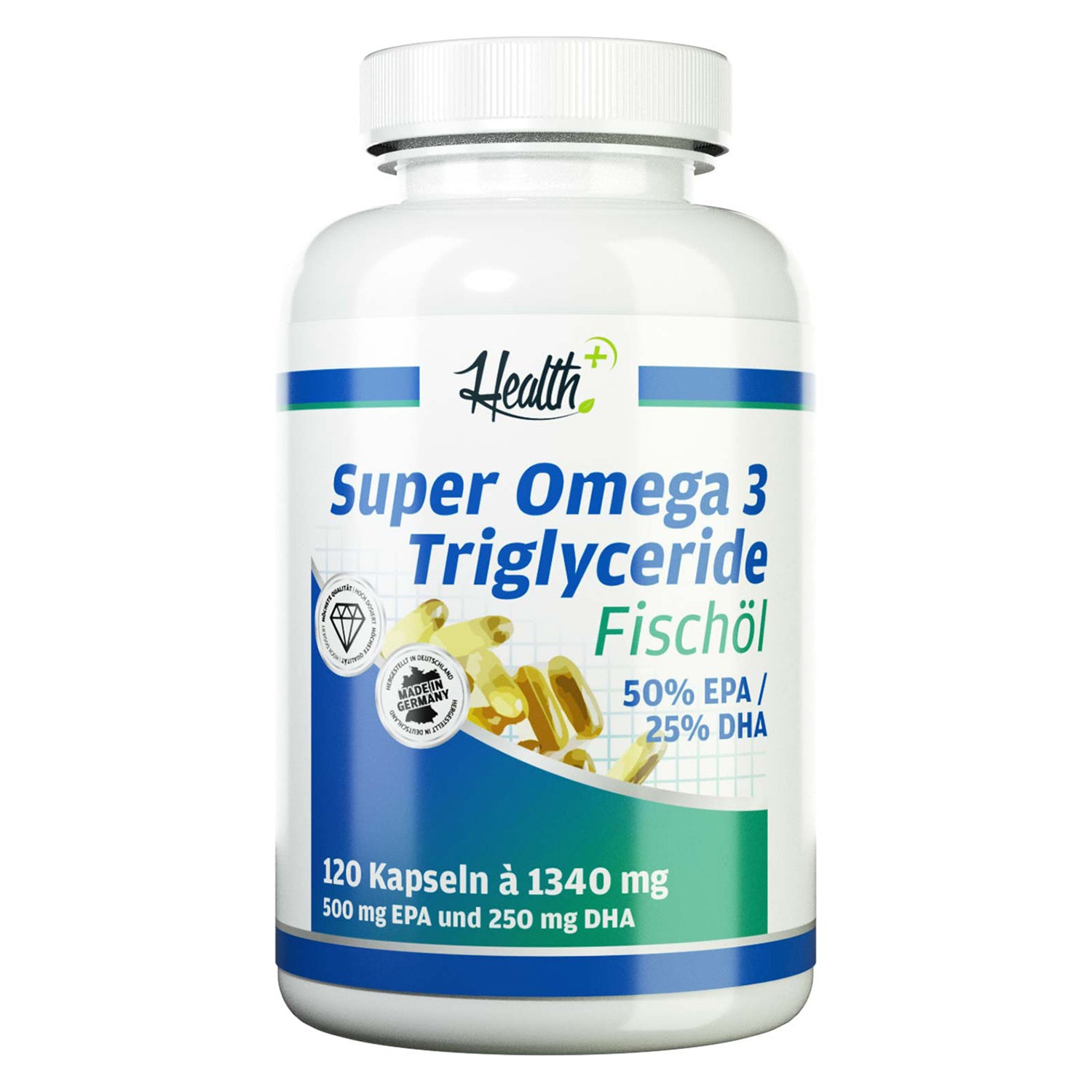 Olio di Pesce Super Omega 3 Trigliceridi: Puro Supporto Cardiovascolare ...